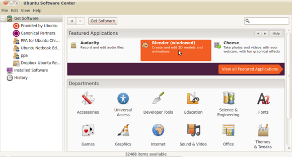 Ubuntu Software Centre Featured View - OMG! Ubuntu
